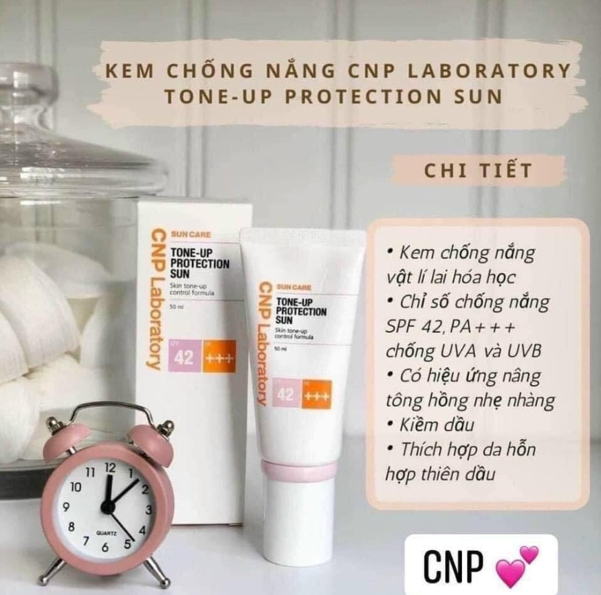 Kem Chống Nắng Cnp Laboratory Tone-Up Protection Sun